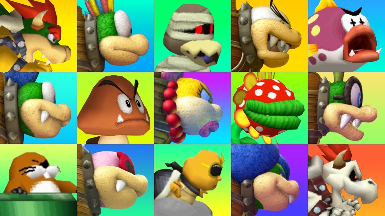 New Super Mario Bros Series - All Castles - YouTube