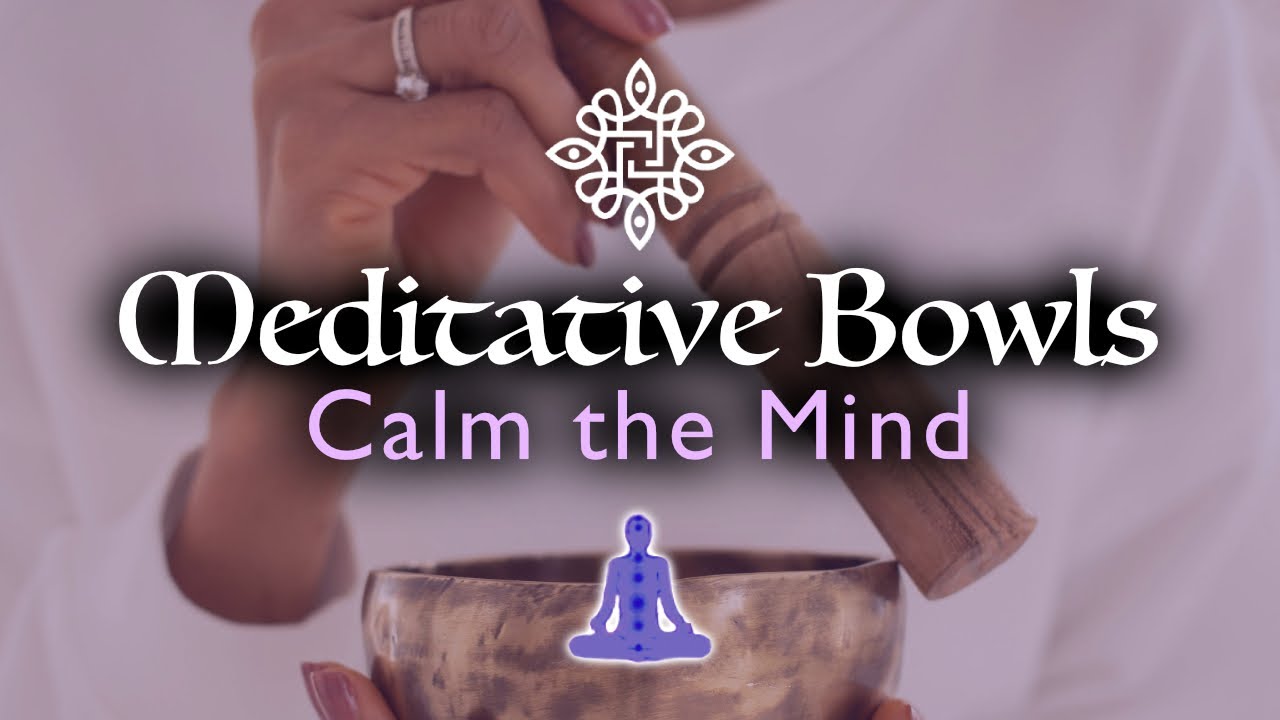 Peaceful Singing Bowls (Root 370Hz) • MEDITATIVE EMPTINESS 2H • Calm ...