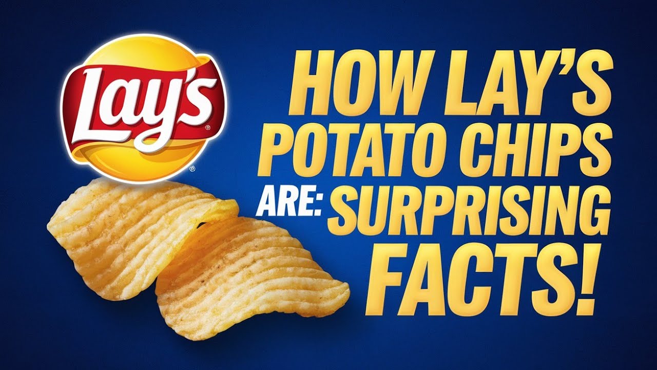 How Lay's Potato Chips Are Made: Surprising Facts! #lays # ...