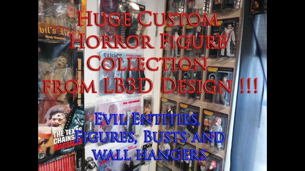 Huge Custom Horror Figure Collection from the company behind "Evil ...