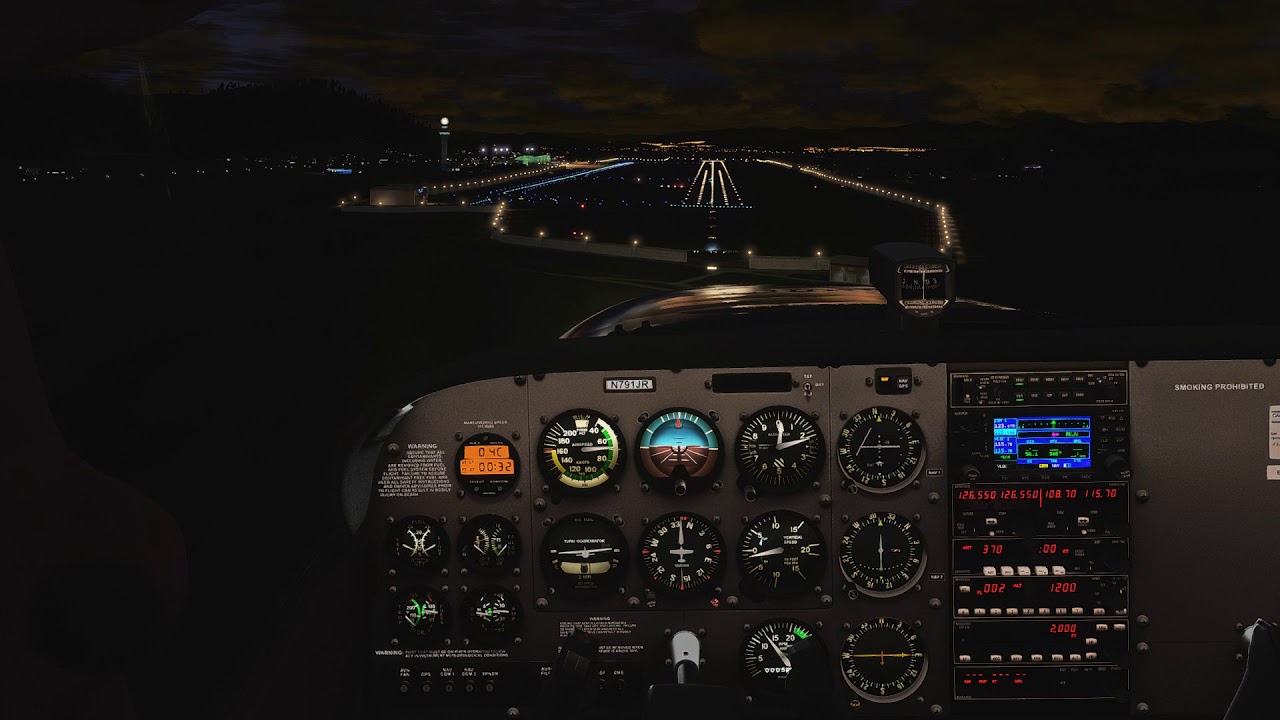 [XP11] AFL C172, Traffic Pattern practice at RKJY (Base - Final Leg ...