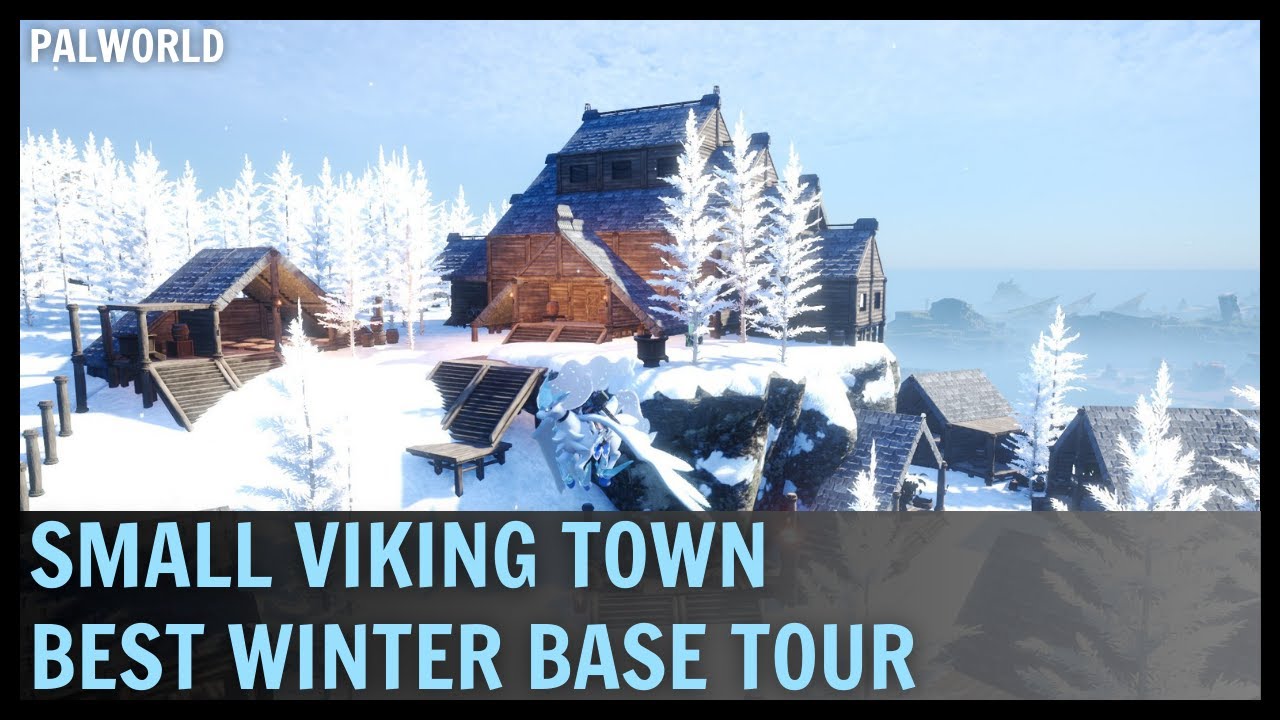 PALWORLD - CRAZY VIKING BASE TOUR! - YouTube