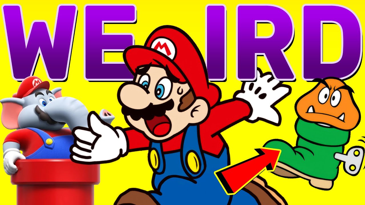 The Weirdest Thing in Every SUPER MARIO Game - YouTube