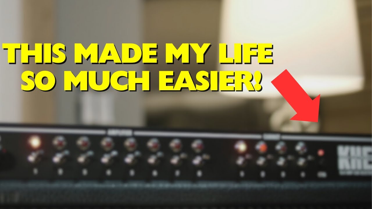 This Makes Recording Guitars So Much Easier! KHE AUDIO ACS 8x4 - YouTube
