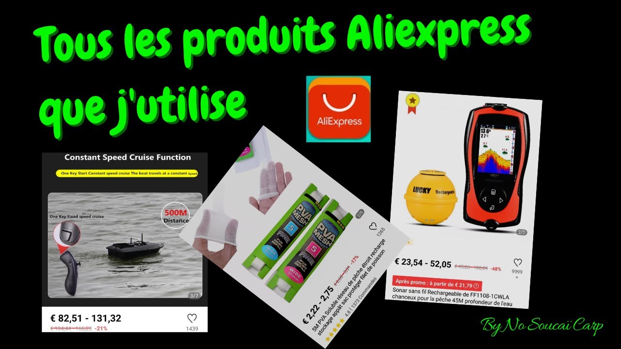 Les produits Aliexpress que j'utilise - YouTube