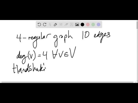 How many edges does an r -regular graph with n vertices have? (Hint ...