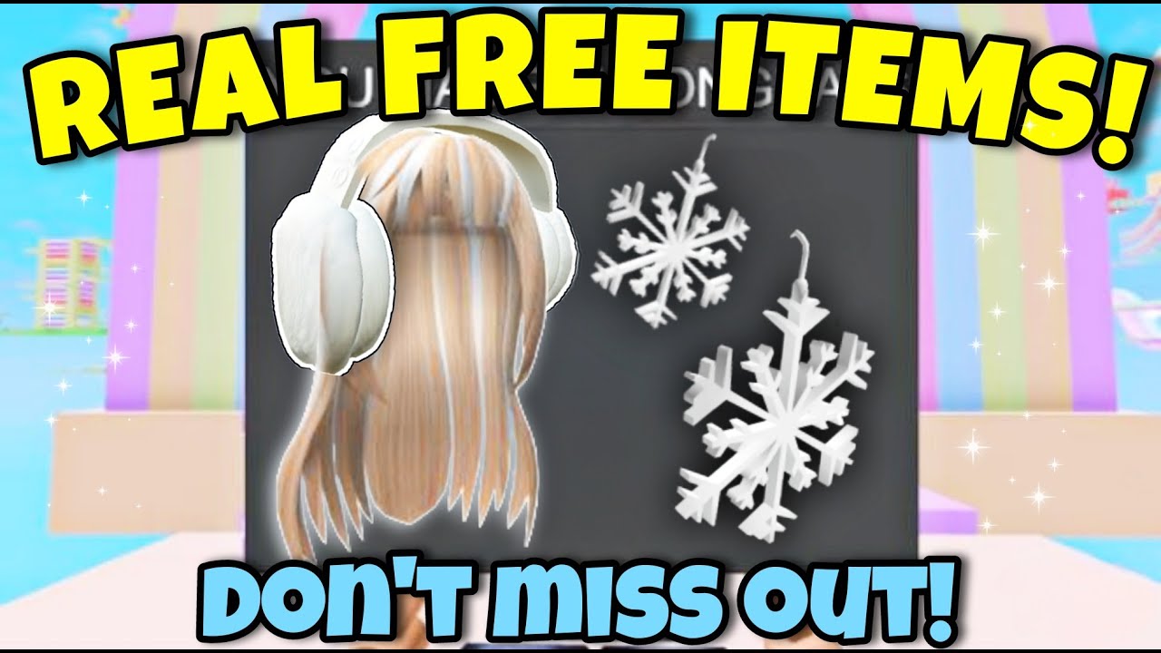 *HURRY* NEW FREE HAIR AND ITEMS IN ROBLOX NOW! - YouTube