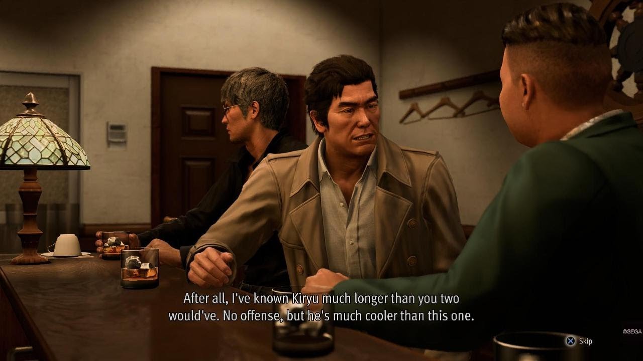 Best Kiryu Stare Down Of All Time ( Like A Dragon Infinite Wealth funny ...