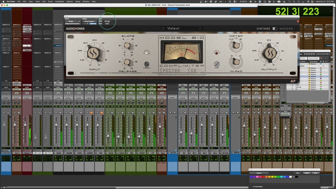 Audiopunks - Spectra 610 Complimiter - Mixing With Mike Plugin of the Week - YouTube