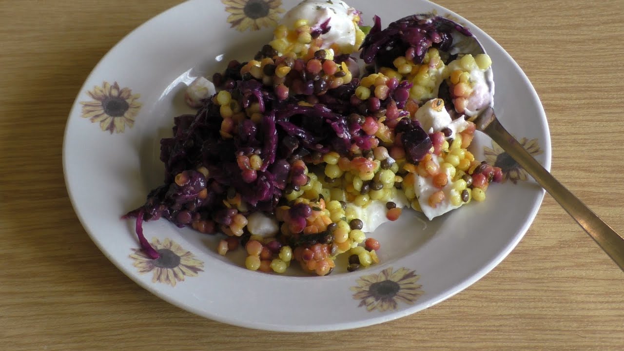 Exotic dish from the LIDL (Pearl Couscous) - YouTube