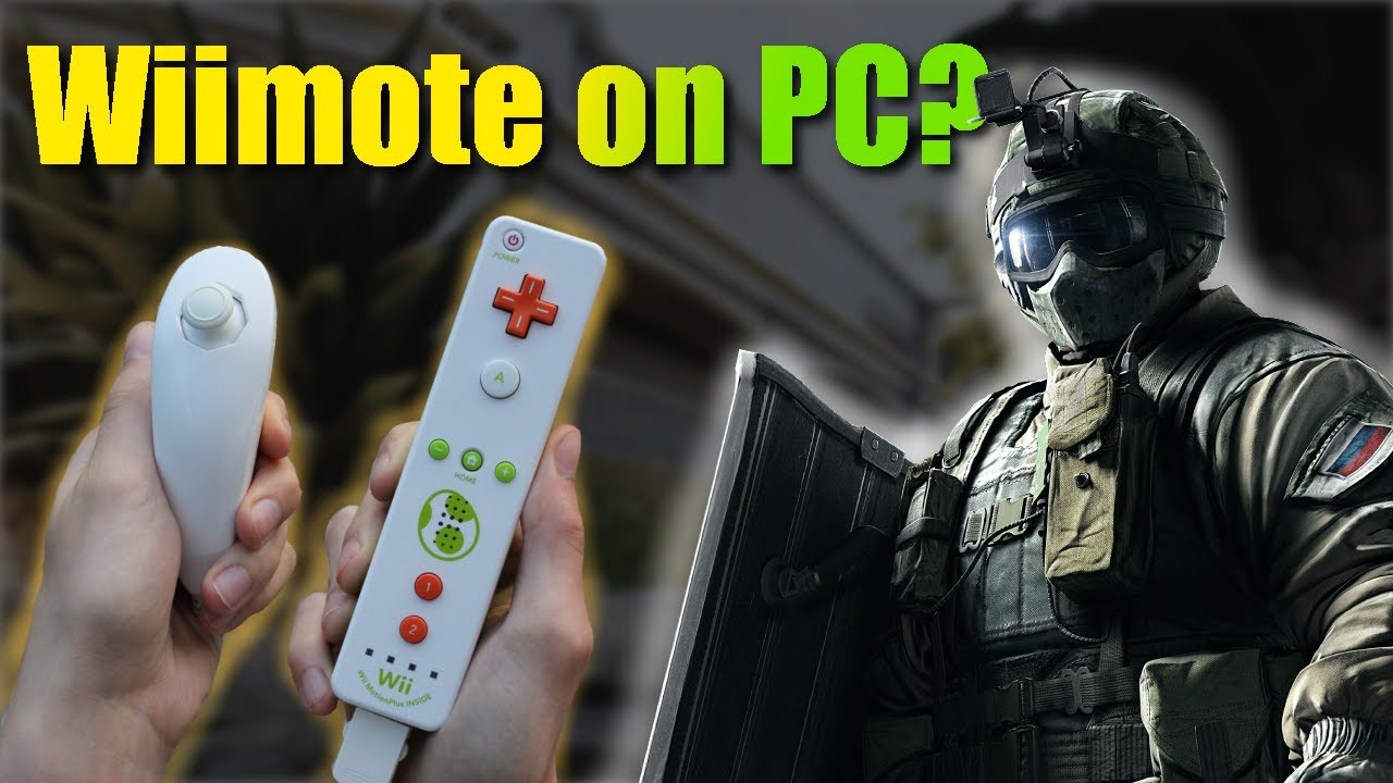 Playing Rainbow Six Siege with a Wii Remote - YouTube