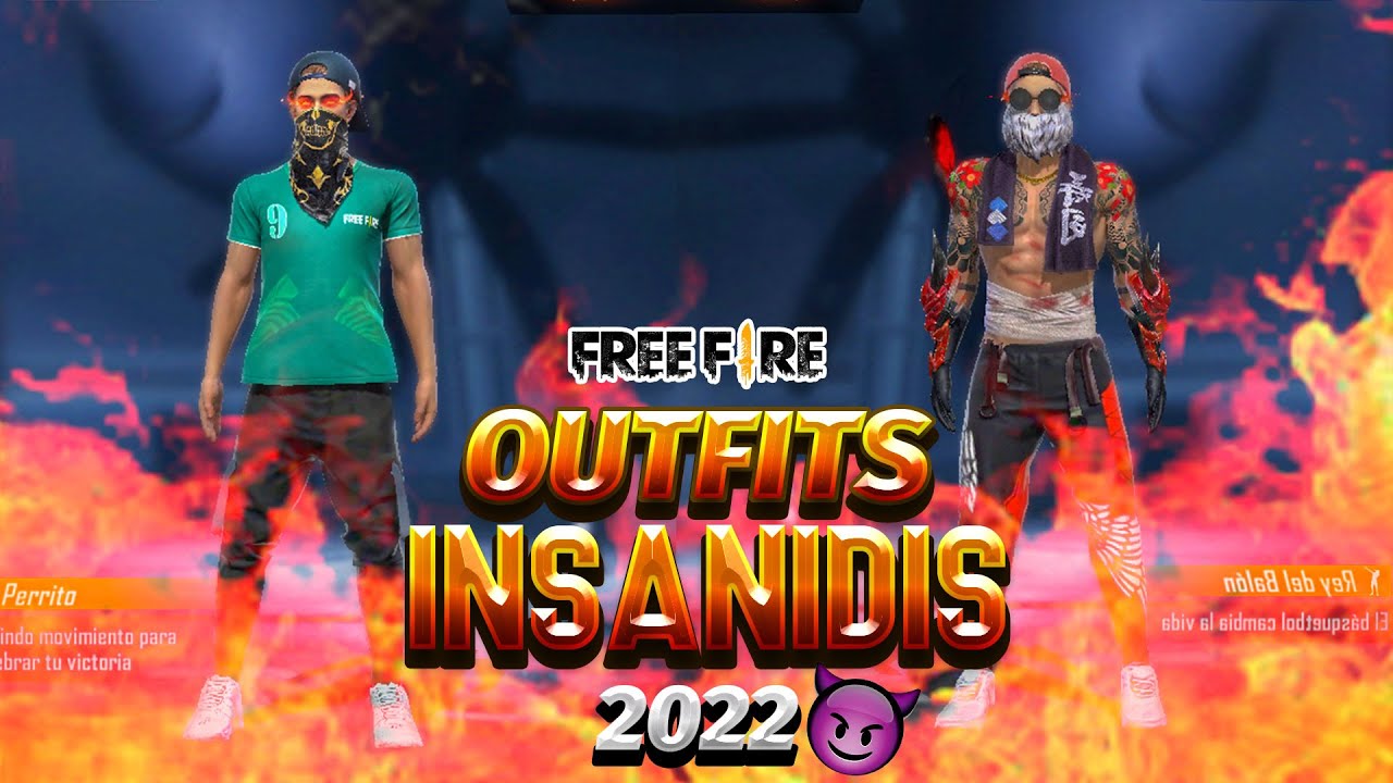 MEJORES OUTFITS INSANOS DE FREE FIRE 2022 - YouTube