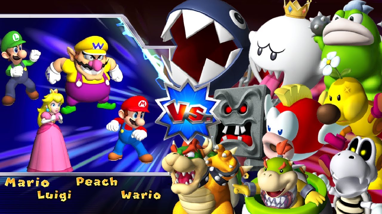 Mario Party 9 - All Bosses (Boss Rush) - YouTube