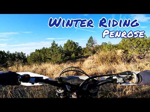 Riding the new SingleTrack at Penrose Commons OHV -Dirt Biking Colorado ...