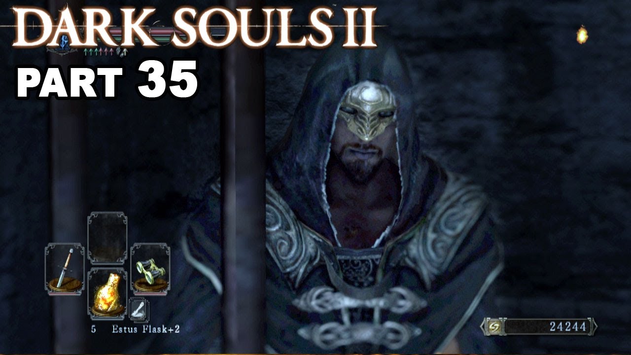 Let's play DARK SOULS 2 (Blind) #35 Majula chitchat, Straid the ...