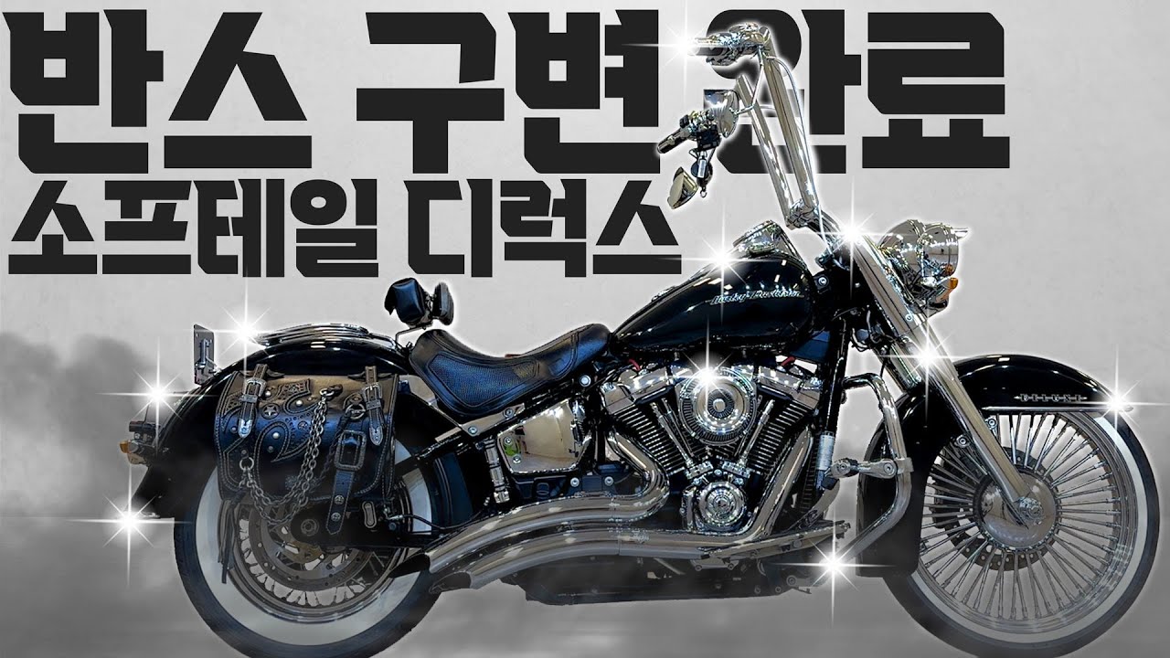 할리데이비슨 소프테일디럭스 반스 풀배기 구변 완료된 소프테일 디럭스 Youtube