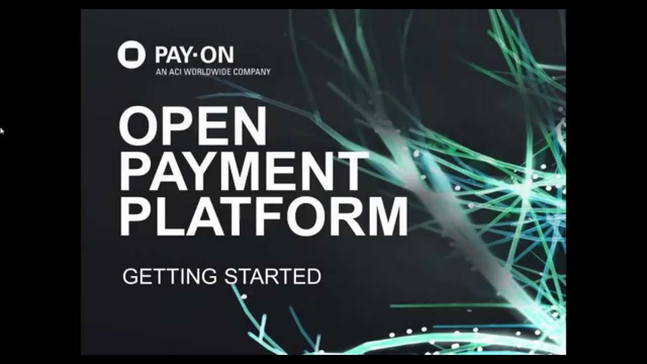 Open Payment Platform screencast - Getting started - YouTube