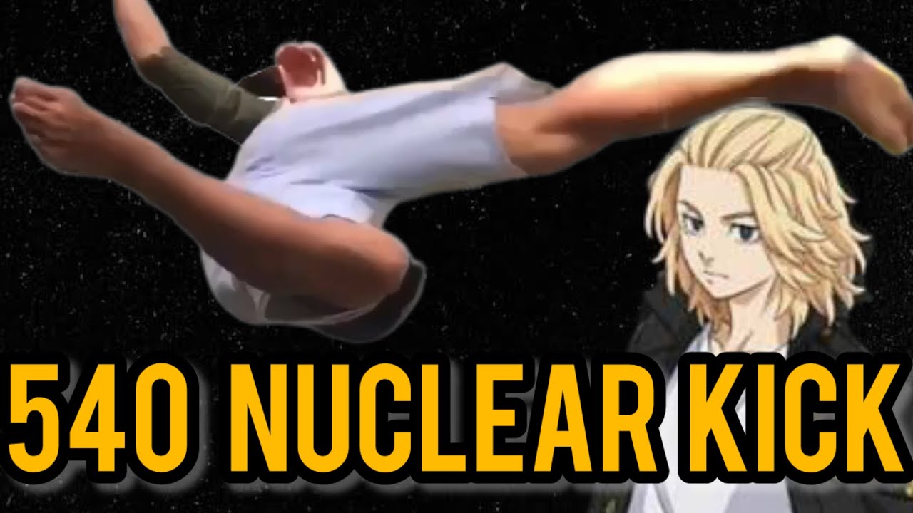 CHUTE 540 NUCLEAR DO MIKEY DE TOKYO REVENGERS TUTORIAL - YouTube