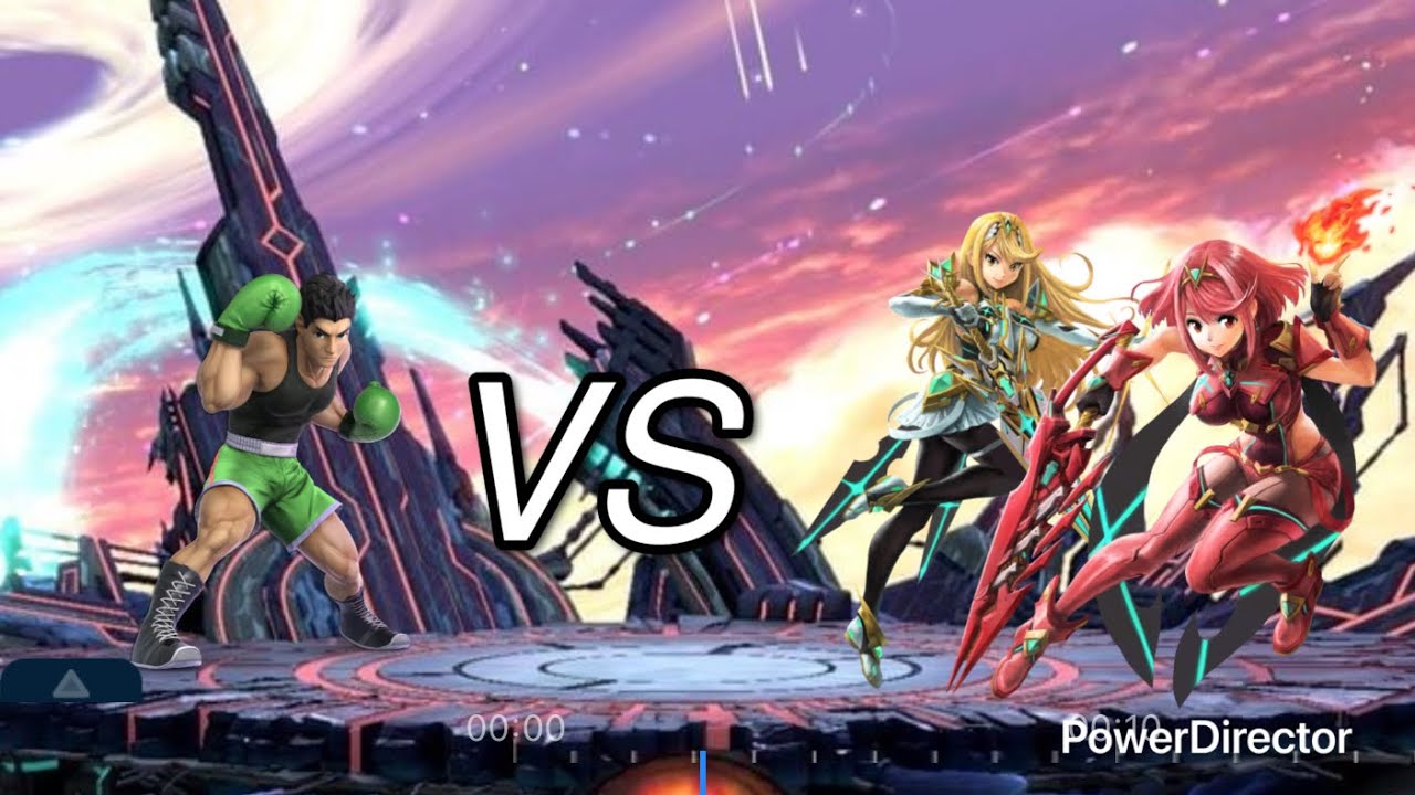 Little Mac VS Pyra and Mythra - YouTube