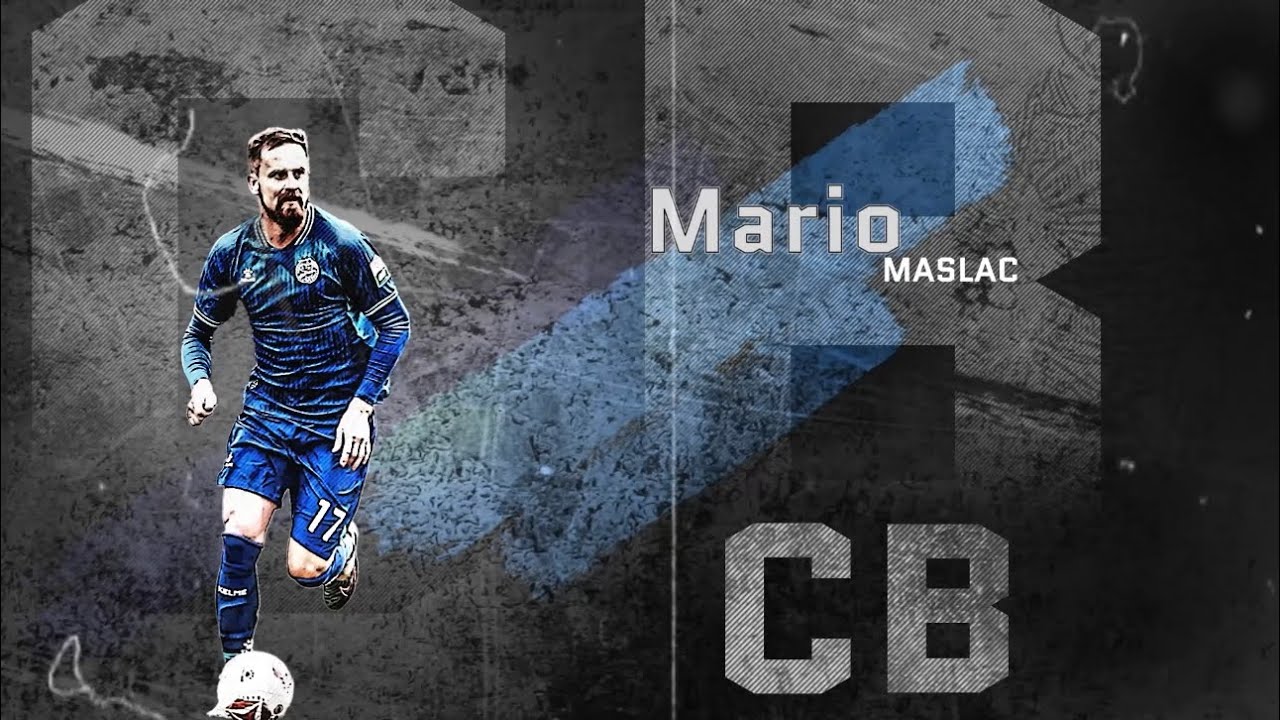 Mario Maslac Centre-Back Foshan Nanshi | Highlight video - YouTube