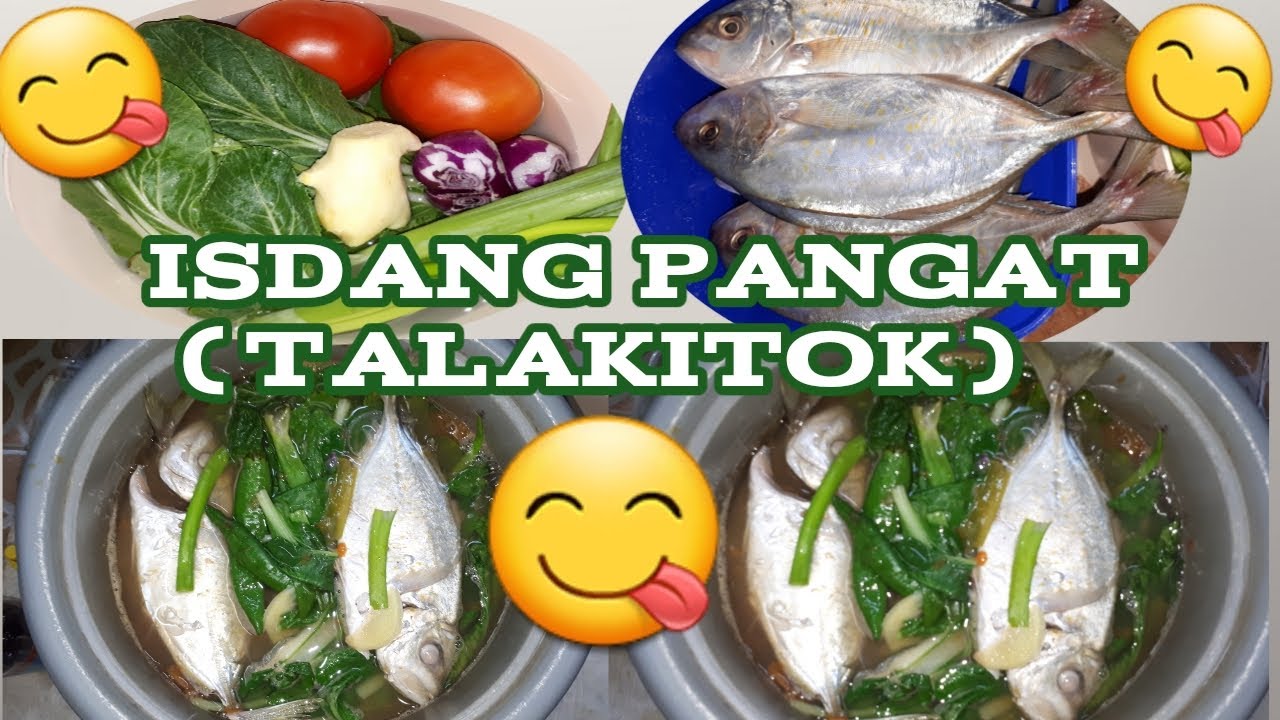 Cooking Pangat fresh Fish ( Talakitok ) home made - YouTube