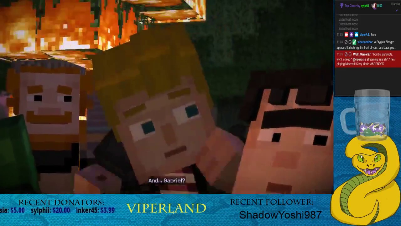 Minecraft story mode Chapters 4 + 5 - Finishing up Season 1 - YouTube