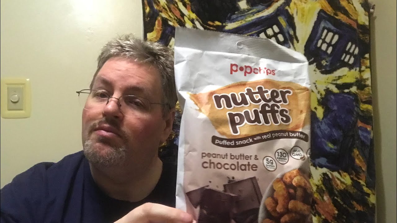 What’s new: popchips nutter puffs peanut butter and chocolate. - YouTube