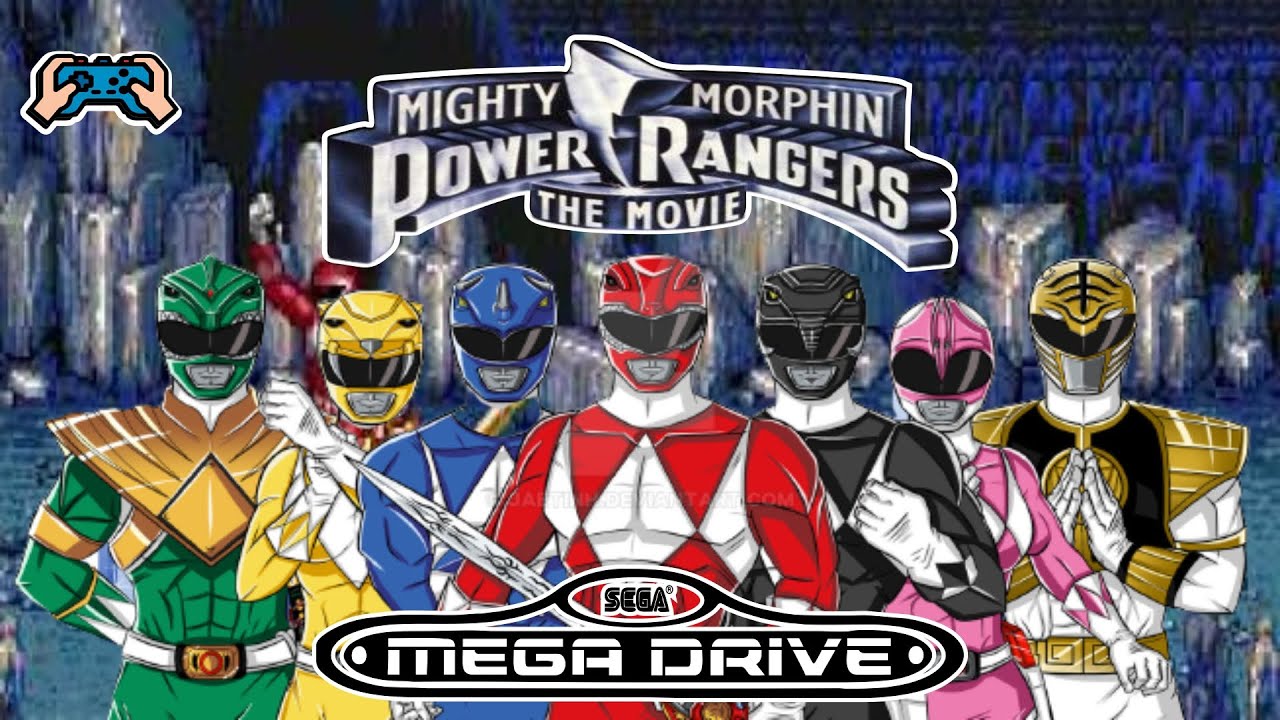 Mighty Morphin Power Rangers - The Movie [Mega Drive] Gameplay Até ...