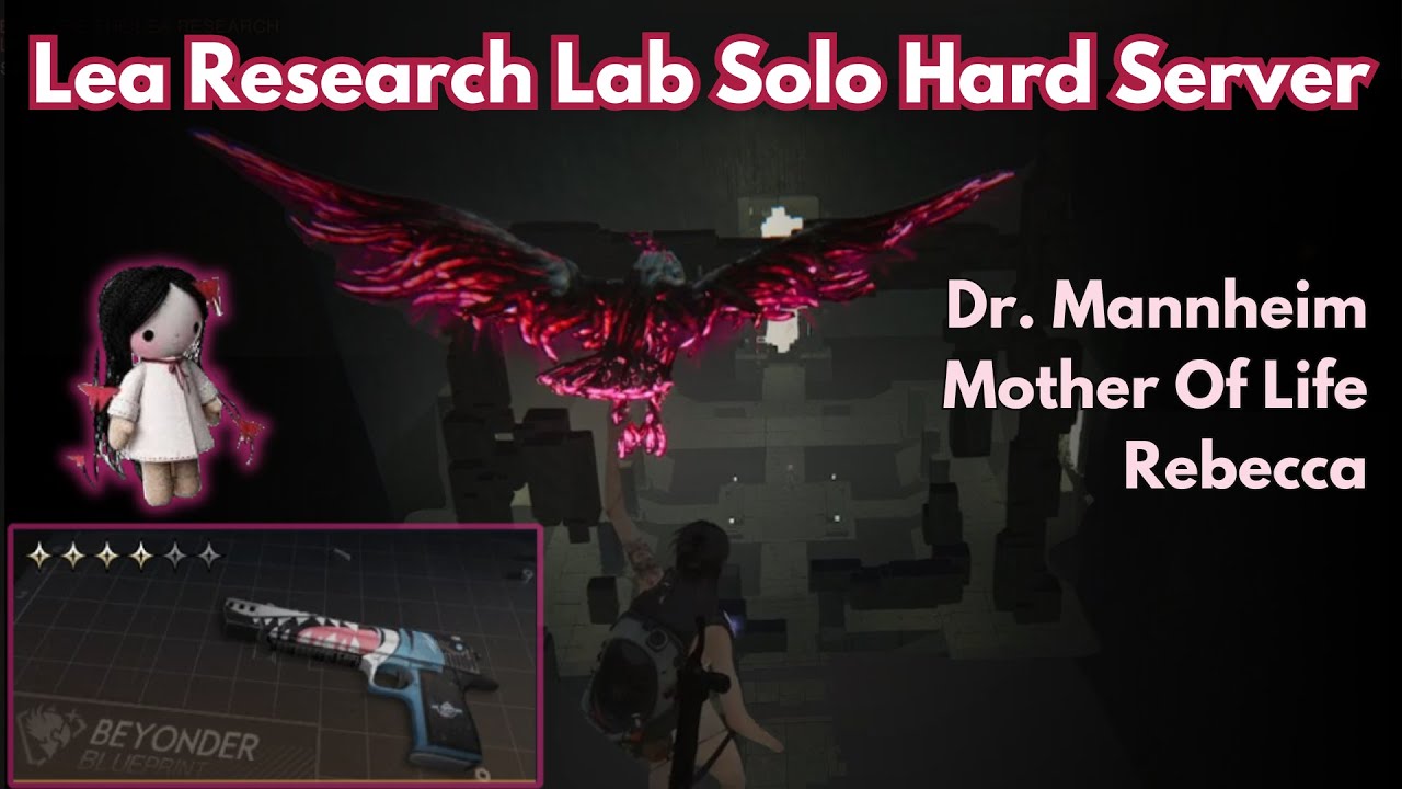 LEA Research Lab Solo Hard Guide | Best DE 50 Jaws Build | Dr Mannheim ...