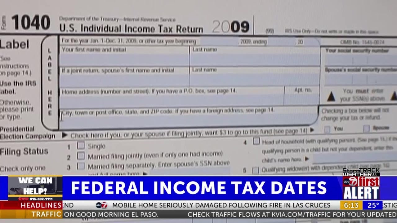 IRS will start accepting 2023 tax returns on January 29 - YouTube