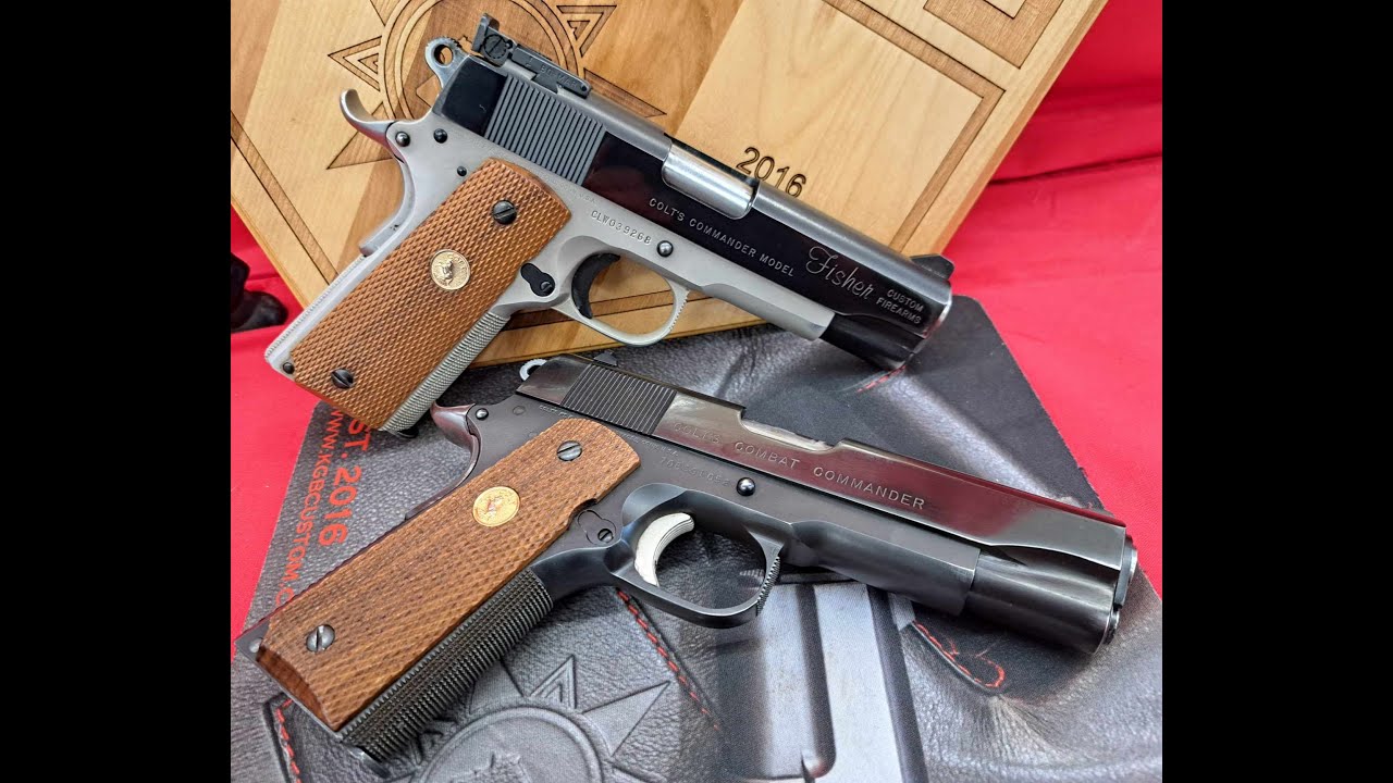 Don Fisher -- Aurora Colorado -- Custom Colt Commanders -- 45ACP - YouTube