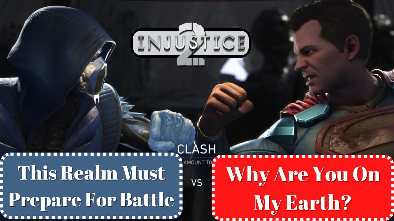 Sub Zero meets Superman | Injustice 2 | Unique Intros & Special Moves # ...