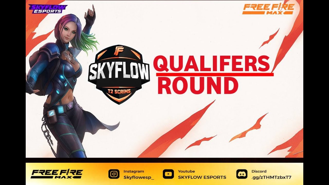 FREE FIRE T2 SCRIMS – Week 19Day 1, 9PM Lobby! 🎮🔥#skyflow - YouTube
