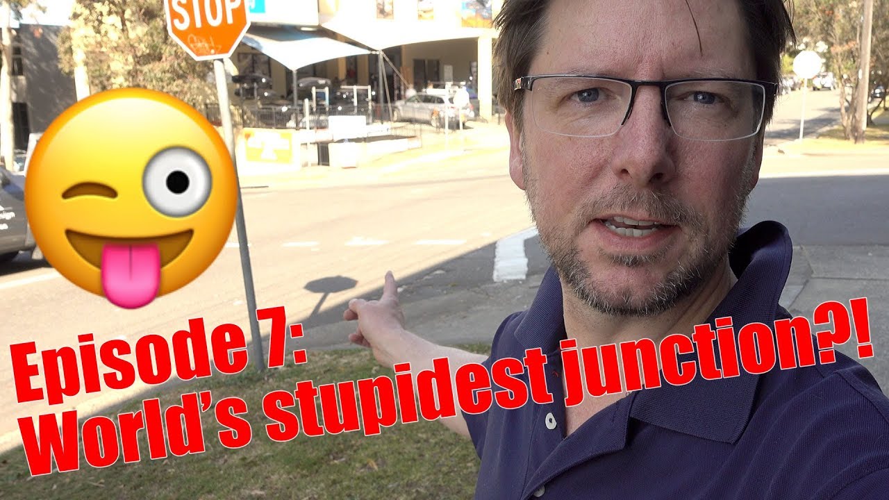 Stop Sign Madness - is this the world's stupidest junction? - YouTube