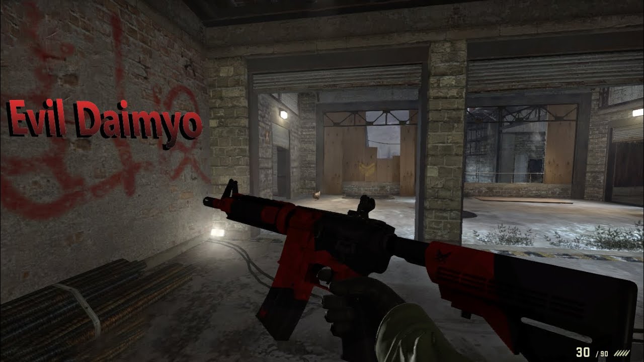 CS:GO - M4A4 | Evil Daimyo Gameplay - YouTube