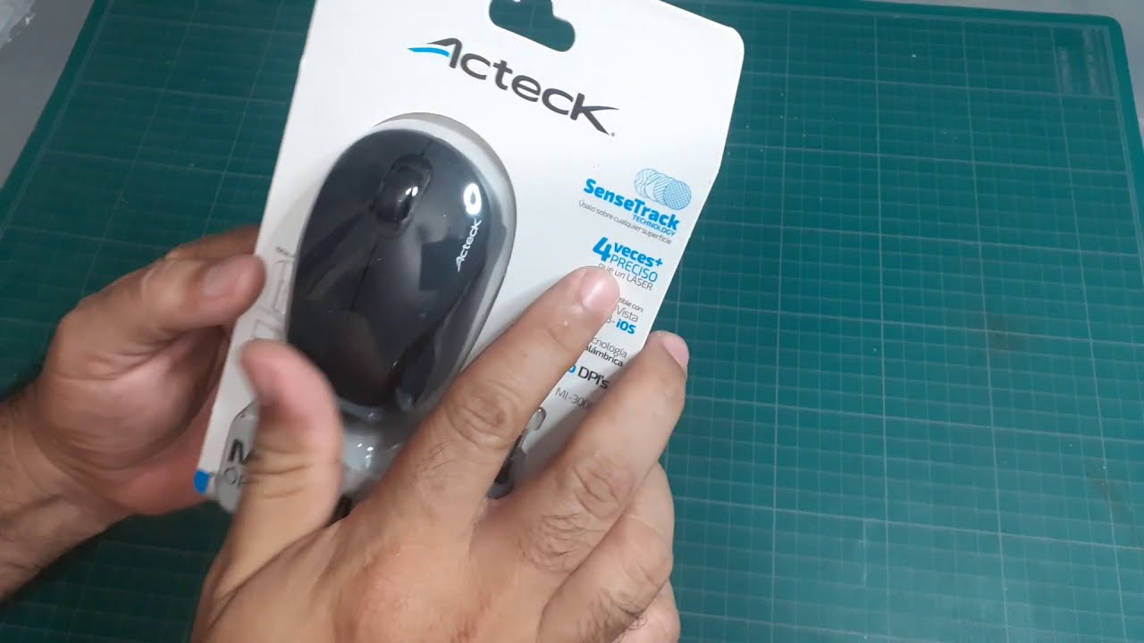 Mini Mouse Óptico Acteck Xplotion MI-300RF - YouTube