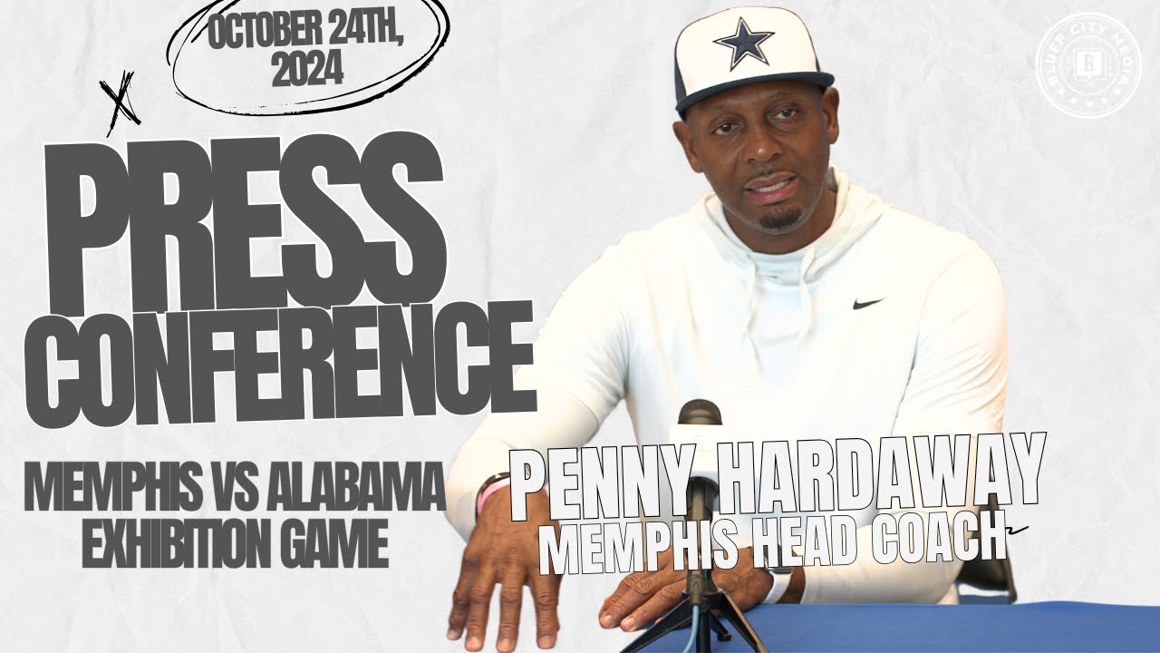 Memphis Basketball: Penny Hardaway Press Conference - YouTube