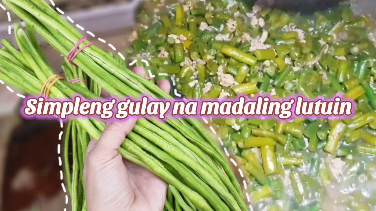 Simpleng gulay na madaling lutuin| Ginisang sitaw na may Oyster souce ...