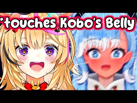 *Polka 𝙩𝙤𝙪𝙘𝙝𝙚𝙨 Kobo's 𝗕𝗲𝗹𝗹𝘆*  Kobo: ...