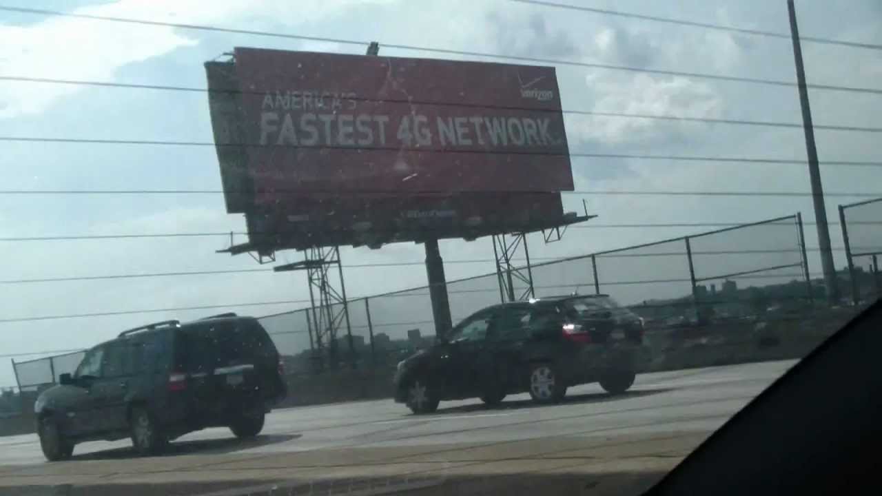 Verizon Wireless Billboard & PowerBall PA Lottery Billboard - YouTube