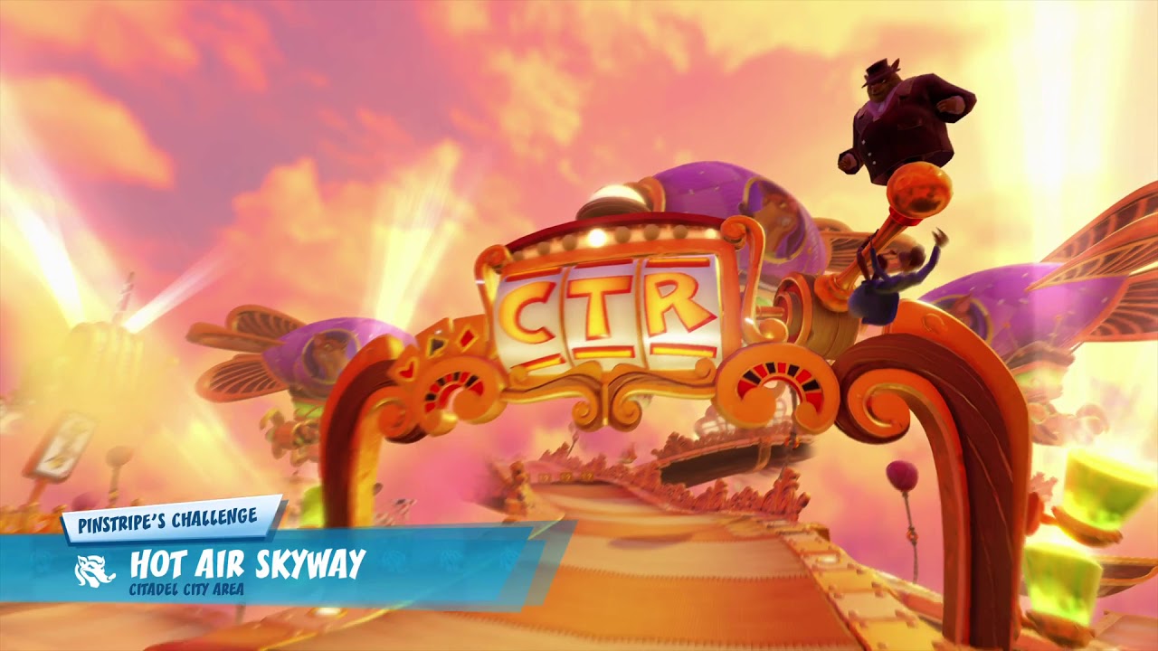 CTR Nitro-Fueled, Hard, King Chicken vs. Bosses, Drift Engine - YouTube