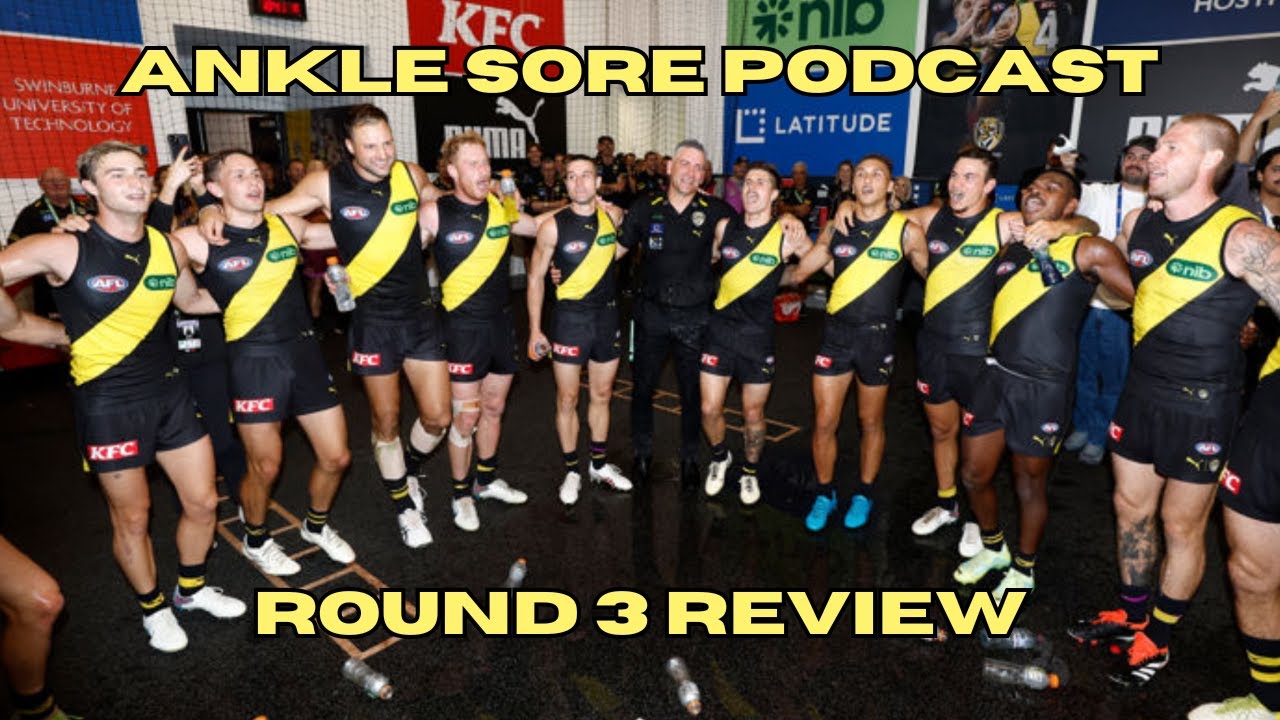 AFL Round 3 REVIEW 2024 | Ankle Sore AFL Podcast - YouTube