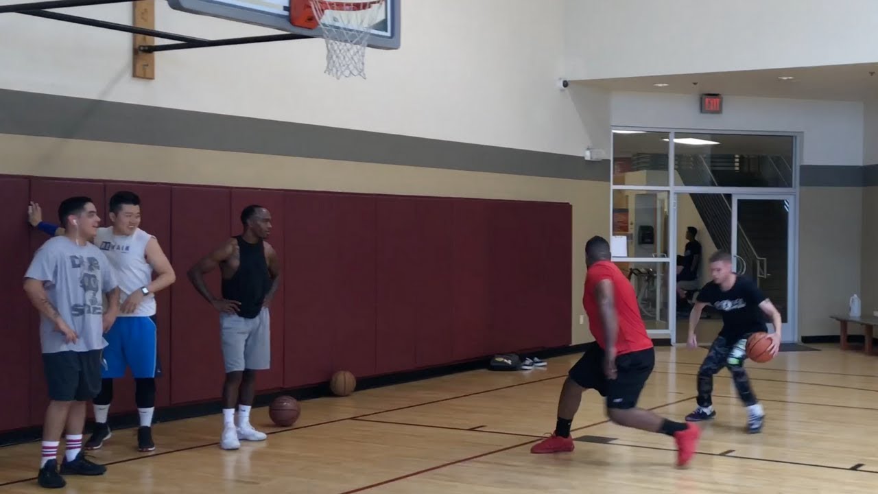 Professor Breaks Defenders with CRAZY COMBOS (real bball) - YouTube