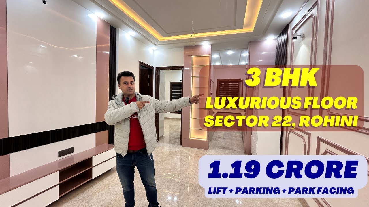 Rohini Sector 22 - 3 BHK - Floors in Delhi - Upper Ground - 90 SQM ...