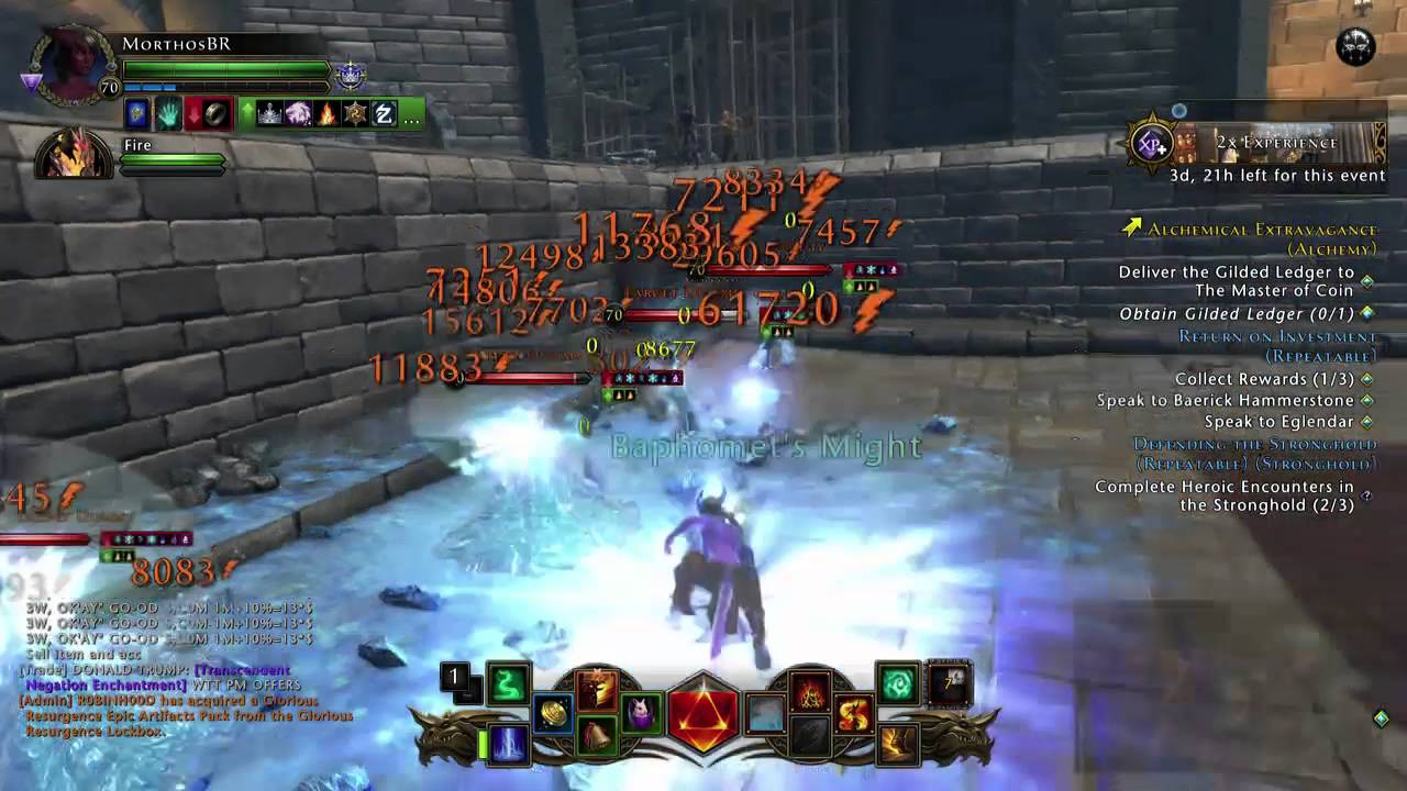 Neverwinter Mod 9 e 10 ( Control wizard 4K build MOF ) - YouTube