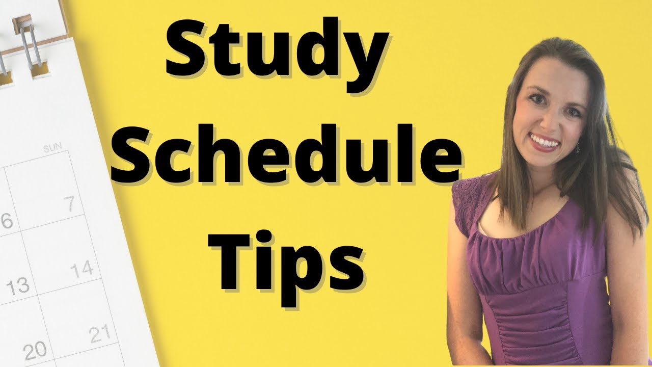 10 Tips To Create A STUDY SCHEDULE YouTube 10 Tips To Create A STUDY SCHEDULE YouTube