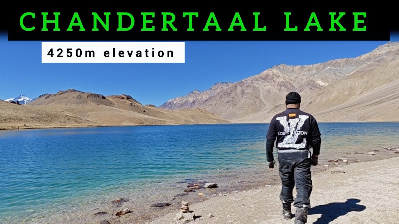 chandertaal Lake 4250m elevation - YouTube