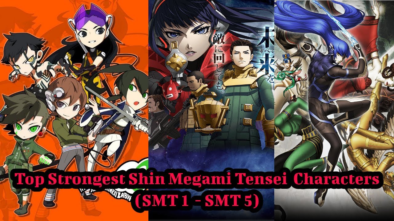 Top 50 Strongest Shin Megami Tensei Characters [SMT 1 - SMT V] - YouTube