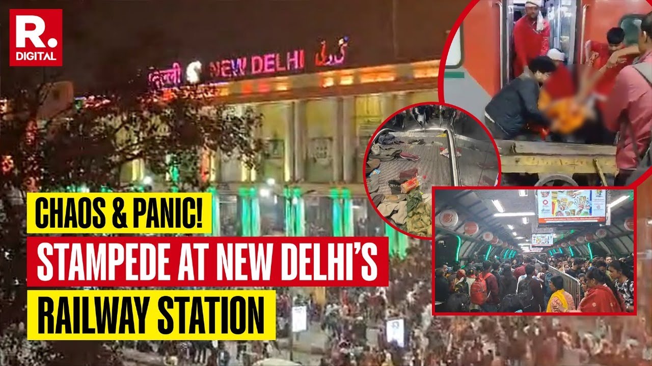 BREAKING: Stampede At New Delhi Railway Station After Massive ...