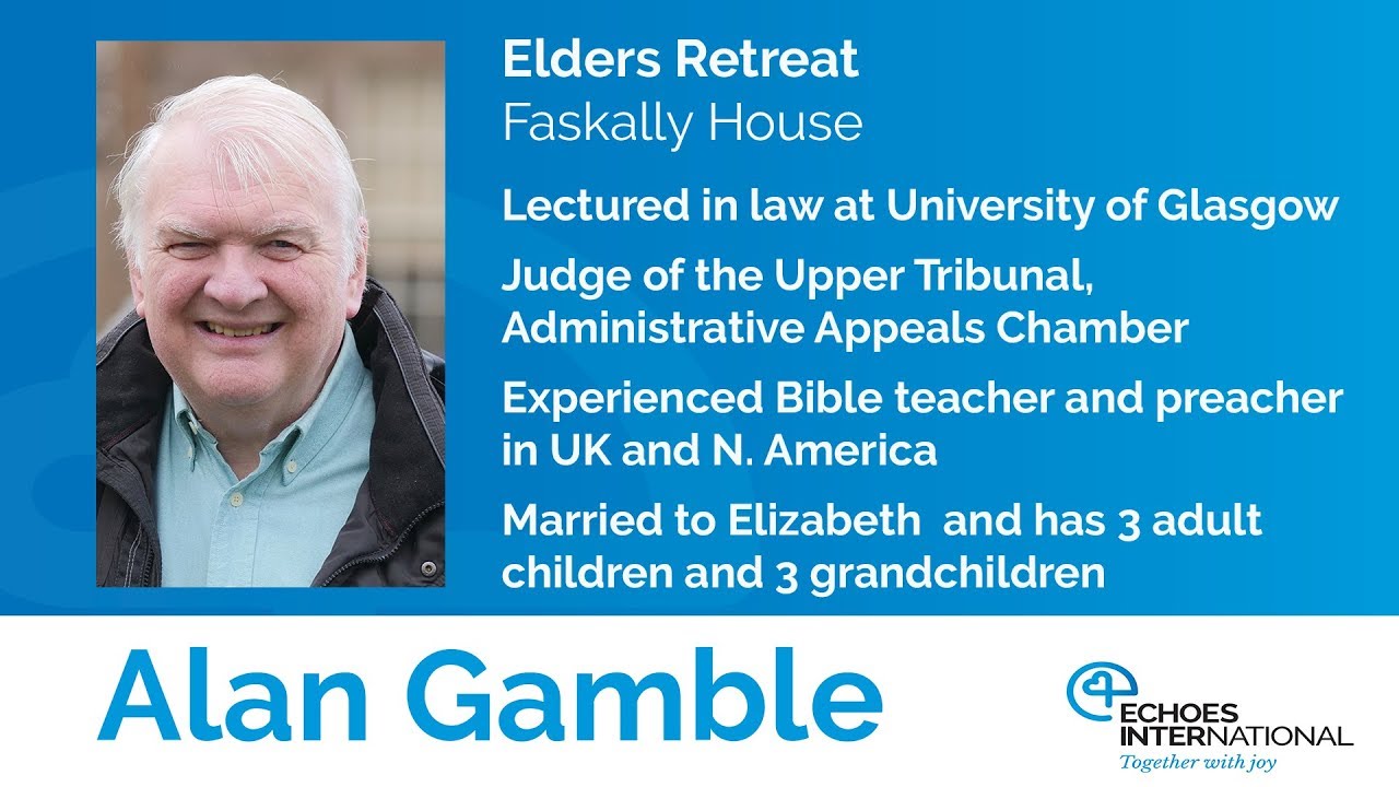 Echoes International Elders Retreat 2018 - Alan Gamble - YouTube